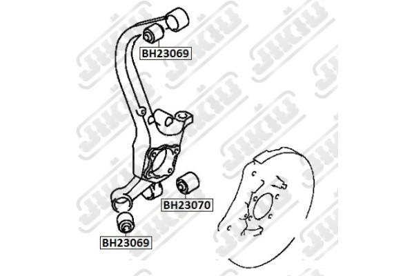 JIKIU BH23069 MR223673,E6B10-1KA1B_BS,MR961907_BHS,E6210-1KA1B_BS