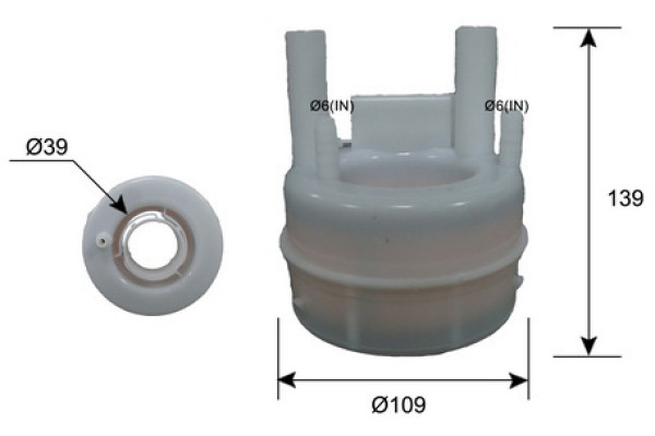 AZUMI FST22001 17040-3ZB0A_FS,17040-JD03A_FS,17040-JG00A_FS,17040-JG00D ...