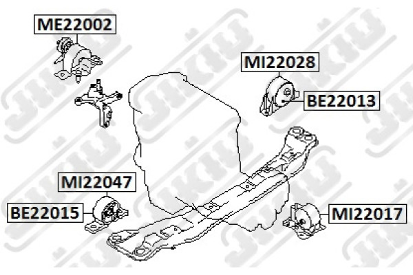 JIKIU ME22002 11210-4M400,11210-6N00A
