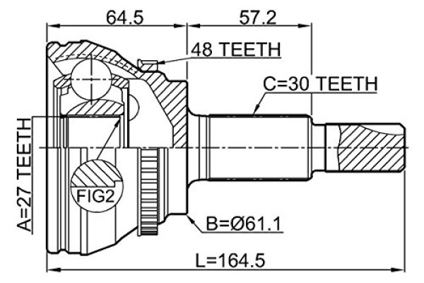 JIKIU JC21181 43460-39156_JC
