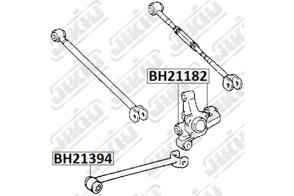 BUSH, SUSPENSION JIKIU BH21182 48725-48020_BHS,42305-48010_BHS