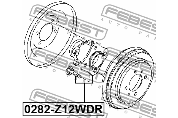 FeBest 0282-Z12WDR 43202-ED305