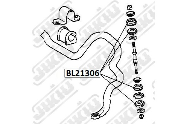 JIKIU BL21306 48817-52010,1014001672,5094.A7,48819-70010_BL