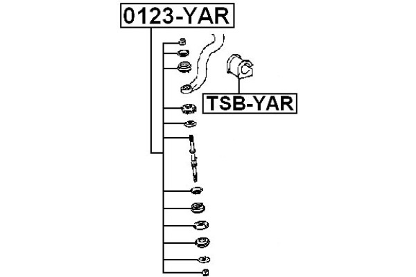 FeBest 0123-YAR 48819-52010_KIT,48820-52010