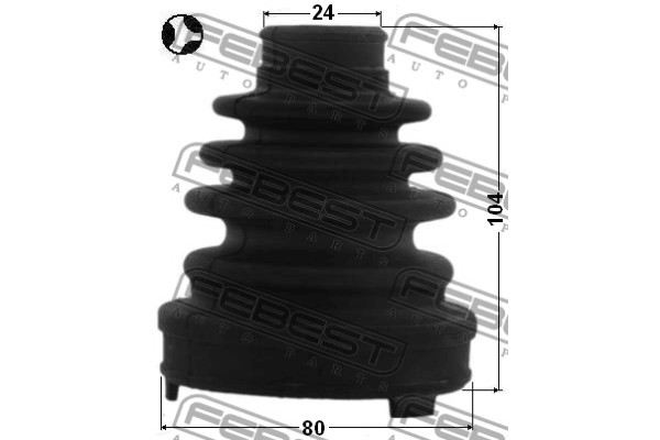 FeBest 0115-ACV30LHT 43448-06120,04438-06400,04438-07010