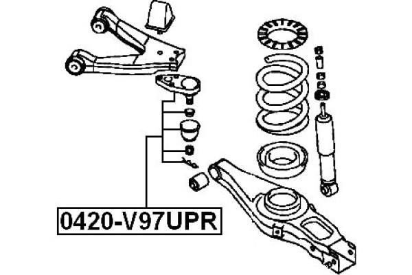FeBest 0420-V97UPR MR508130,4110A073