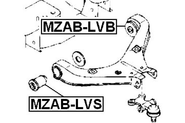 FeBest MZAB-LVB LA12-34-300B_BH,LA1234350B_BH