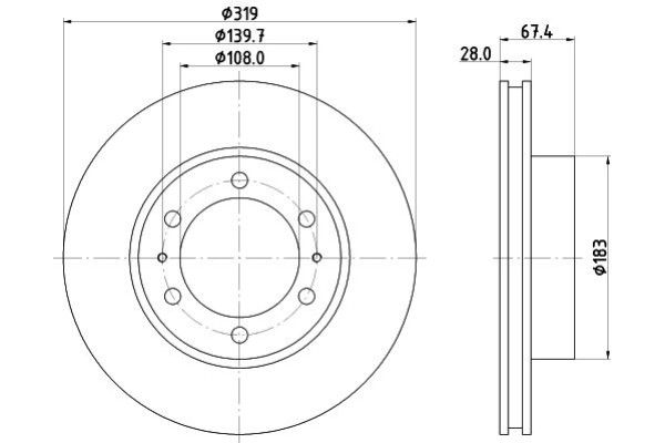 NISSHINBO ND1023K 43512-0K090,43512-0K150,43512-0K140,43512-0K160