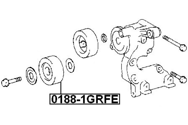 FeBest 0188-1GRFE 16603-0C013,16603-0E010,16603-31030,16603-31040