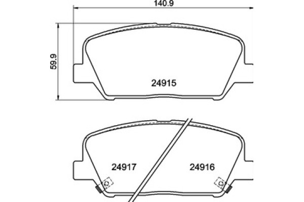 MINTEX MDB3282 58101-2MA00,58101-2TA20,58101-2TA21