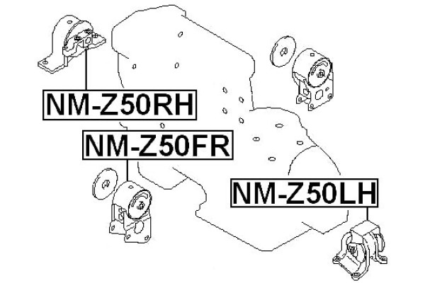 FeBest NM-Z50FR 11270-9Y005,11270-8J010