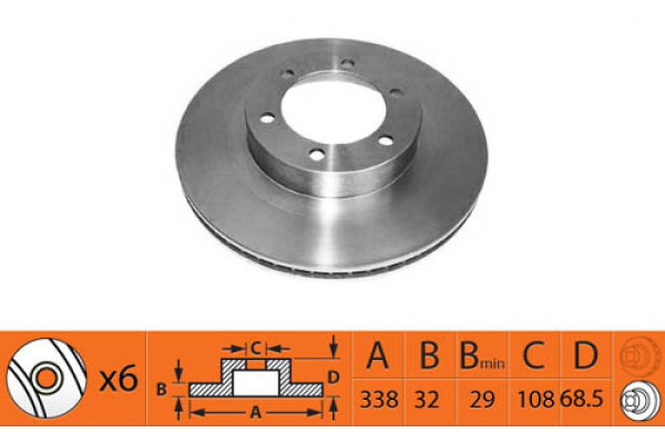 NiBK RN1435V 43512-60190,43512-60191