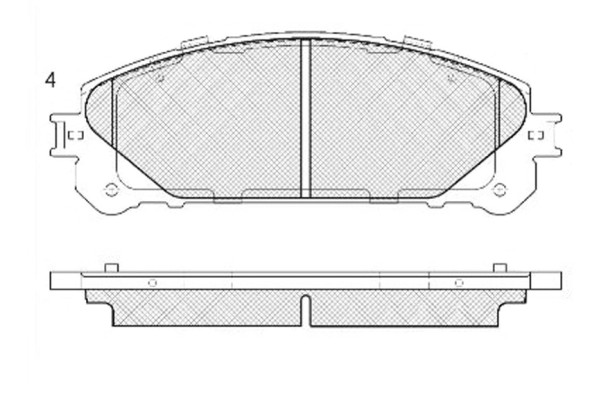 SB BP21845 04465-48170,04465-0E010,04465-48150,04465-48210