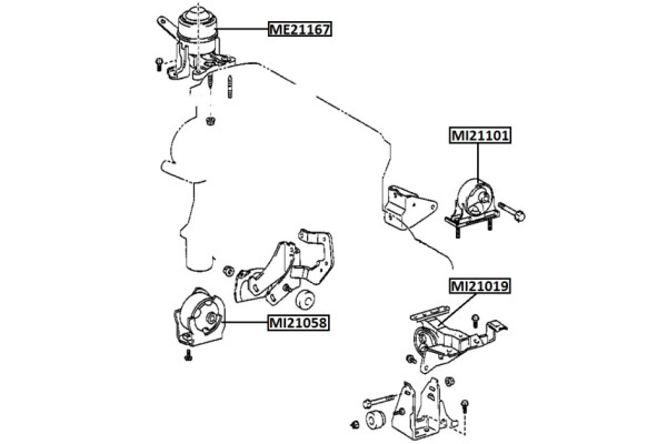 JIKIU MI21101 12371-22120,12371-22122,12371-28031