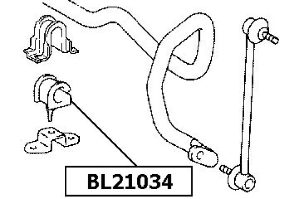 JIKIU BL21034 48815-48040,48815-48030,48815-0E010