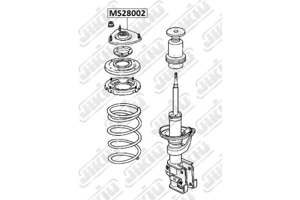 JIKIU MS28002 51920-S5A-024,51925-S5A-024,51920-S6A-014,51925-S6A-014
