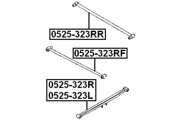 ROD, CONTROL RRT 0525-323RF B30K-28-620A
