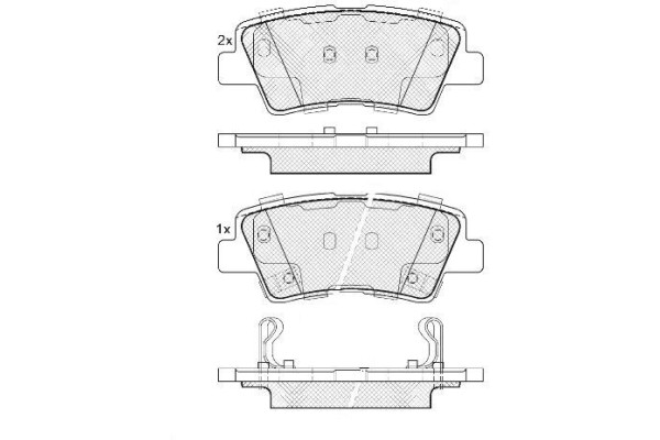 SB BP11538 58302-3RA70,58302-3ZA10,58302-A7B30,58302-A7B31,58302-D4A50 ...
