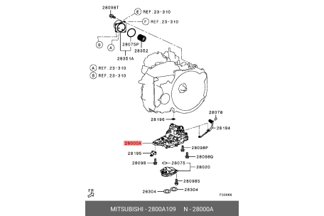 MITSUBISHI 2800A109 2800A109