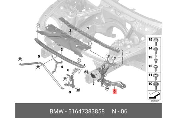 BMW 51647383858 51647383858