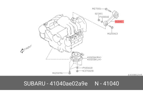 SUBARU 41040-AE02A-9E 41040-FE000,41040-AE02A-9E,41040-AE000