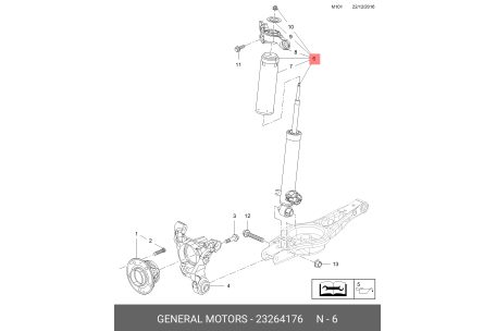 GM 23264176 23264176