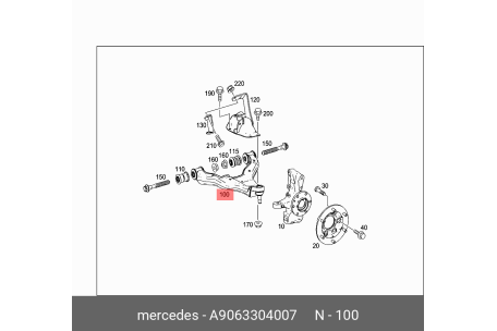 Daimler AG A9063304007 A9063304007