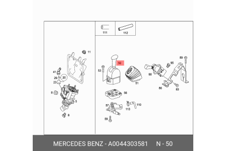 Daimler AG A0044303581 A0044303581