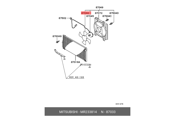 MITSUBISHI MR233814 MR233814
