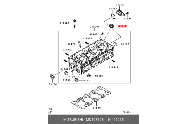 MITSUBISHI MD198128 MD198128