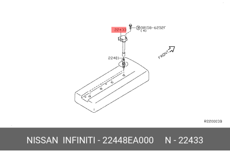 NISSAN 22448EA000 22448EA000