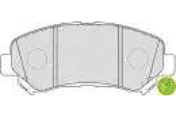 FERODO FDB4051 D1060-JD00A,D1060-9N00A