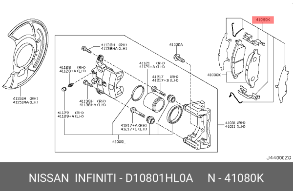 NISSAN D10801HL0A D10801HL0A
