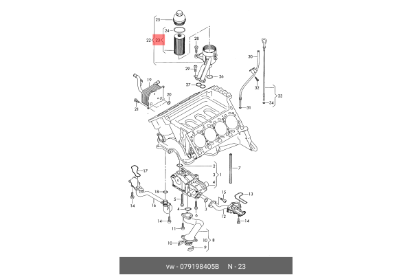 VAG 079 198 405 B 079 198 405 B,079 198 405 E