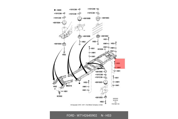 FORD W714264S902 W714264S902