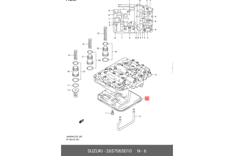 SUZUKI 26570-65D10 26570-65D10,26570-65D10-000