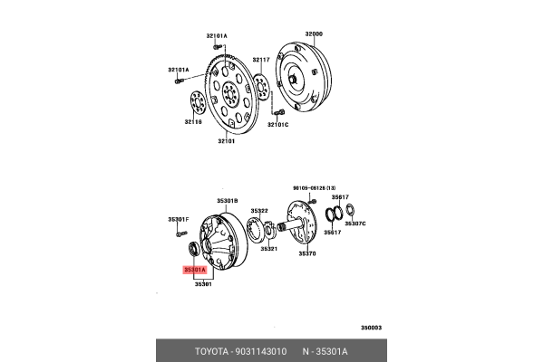 TOYOTA 9031143010 9031143010