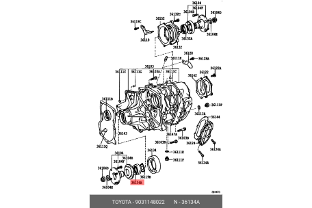TOYOTA 9031148022 9031148022