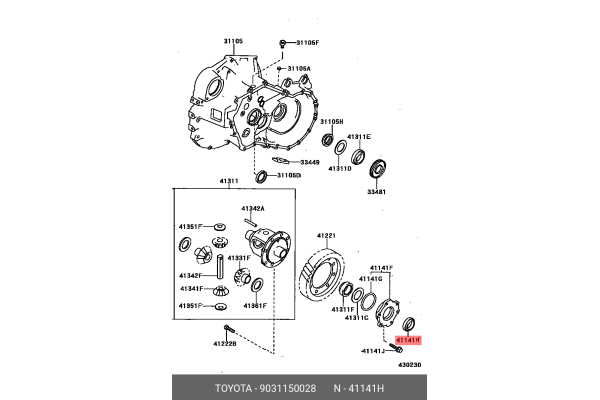 TOYOTA 9031150028 9031150045,90311-50033,90311-50045,90311-50050,90311 ...