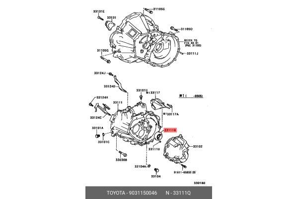 TOYOTA 9031150046 90311-50033,90311-50045,90311-50050,90311-50059 ...