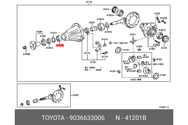 TOYOTA 90366-33006 90366-33006