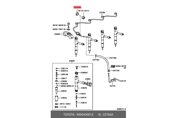 TOYOTA 9090430013 9090430013