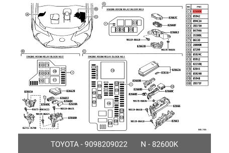 TOYOTA 9098209022 9098209022