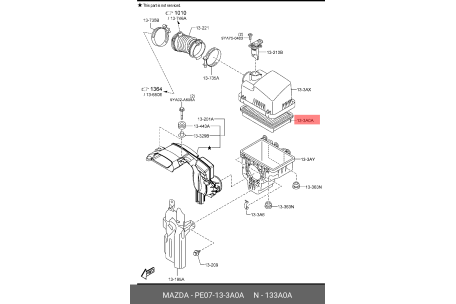 MAZDA PE07-13-3A0A PE07-13-3A0A