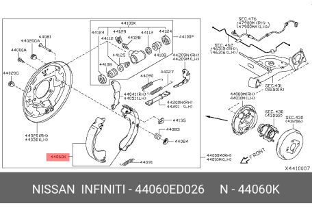 NISSAN 44060-ED026 44060-ED026,4600A028,AY360-NS095