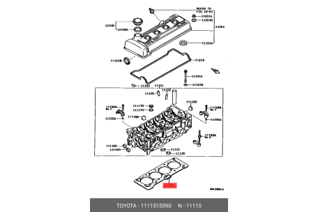TOYOTA 11115-15090 11115-15090