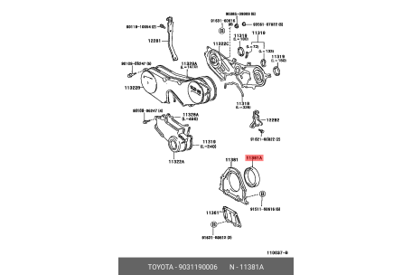 TOYOTA 90311-90006 90311-90006