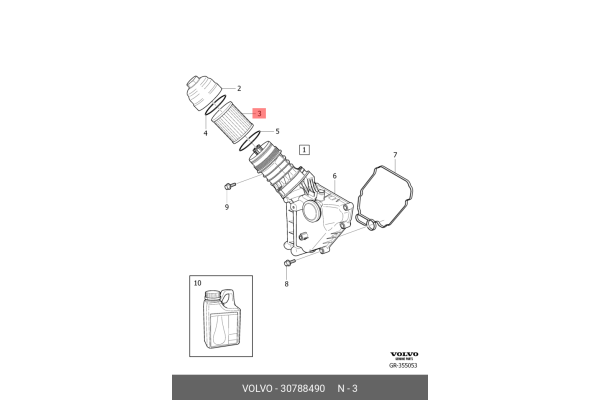 VOLVO 30788490 1 421 704,30757157,06D 115 562,06D115466
