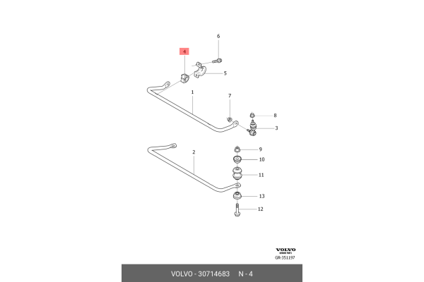 VOLVO 30714683 1 345 913,30714683