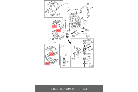 ISUZU 8-97331-932-0 8-97191716